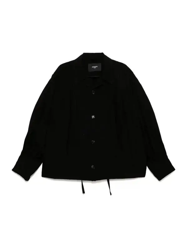 SONGZIO Polydart Collared Jacket - Black