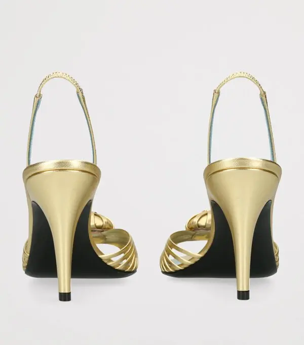 Valentino Garavani Leather Royal Slingback Heels