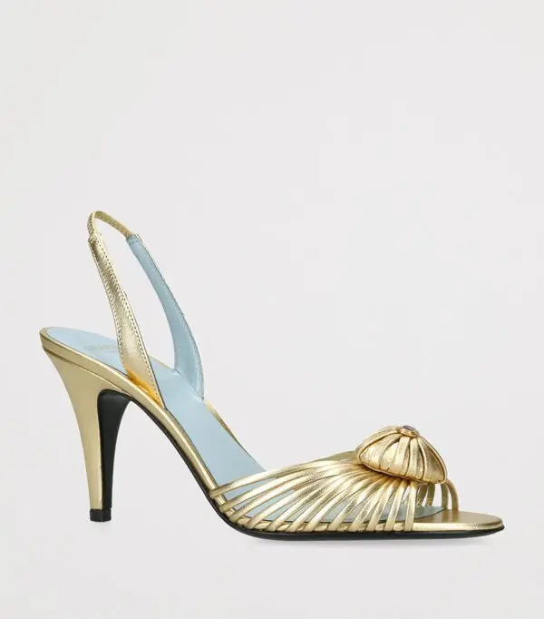 Valentino Garavani Leather Royal Slingback Heels