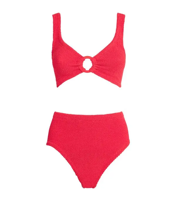 Hunza G Nadine Hoop Bikini - Red