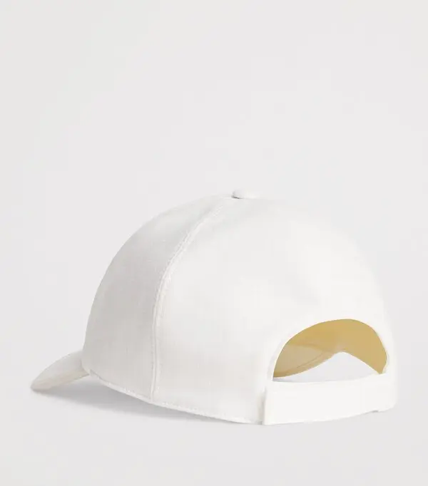 Eleventy Linen Baseball Cap