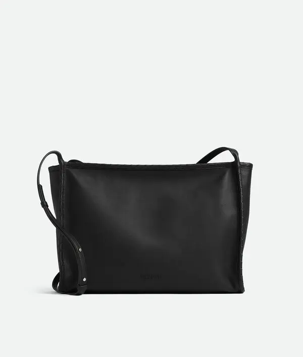 Bottega Veneta Corriere Messenger - Black
