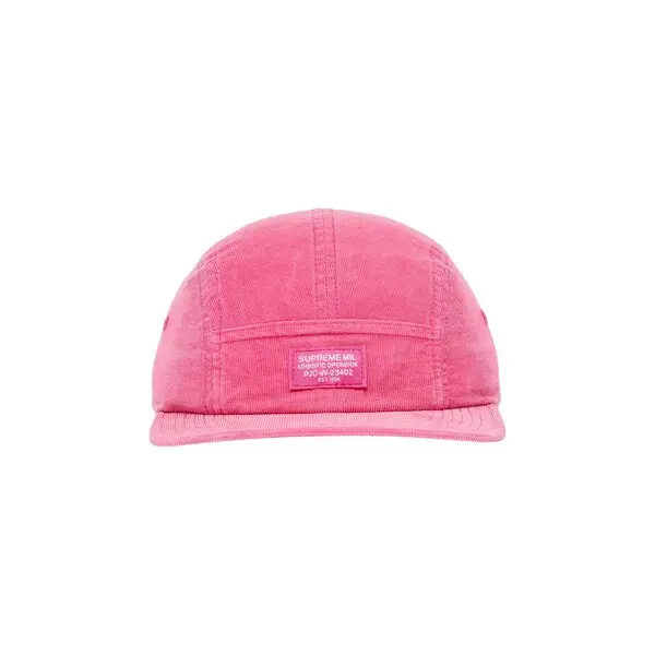Supreme Corduroy Camp Cap - Pink