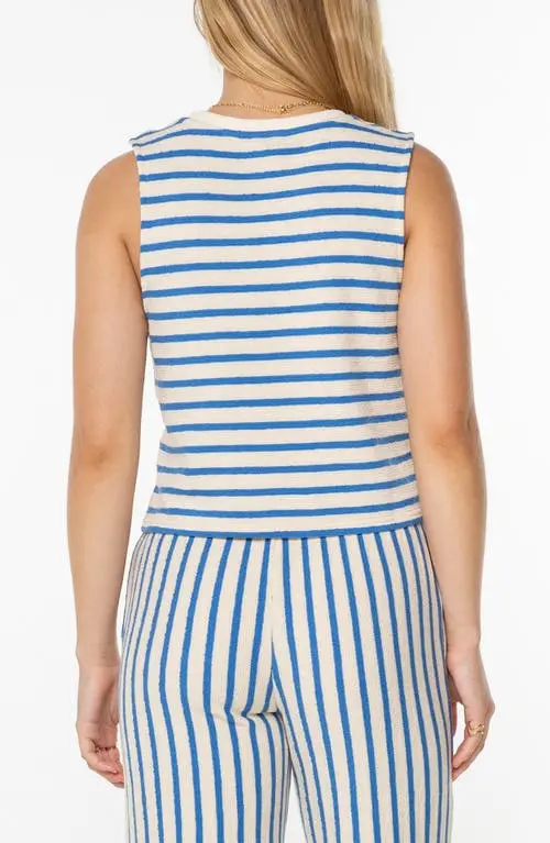 Roxy Java Stripe Cotton Terry Tank