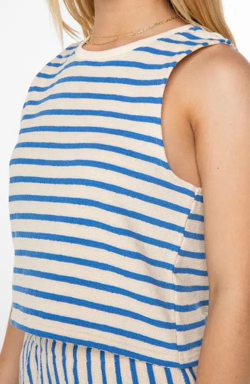 Roxy Java Stripe Cotton Terry Tank