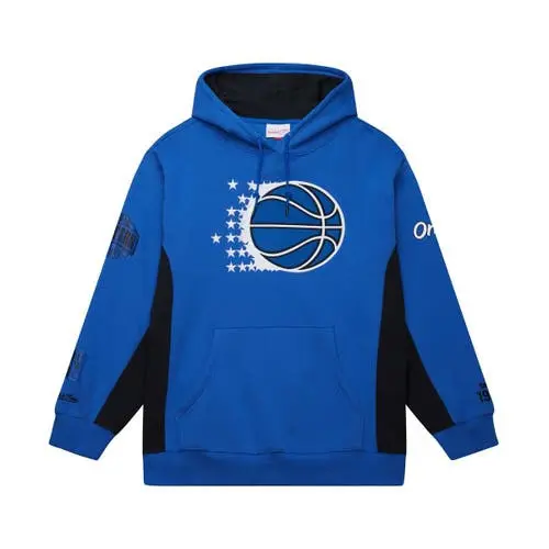 Mitchell & Ness Orlando Magic Hardwood Classics Team Origins Fleece Pullover Hoodie - Blue