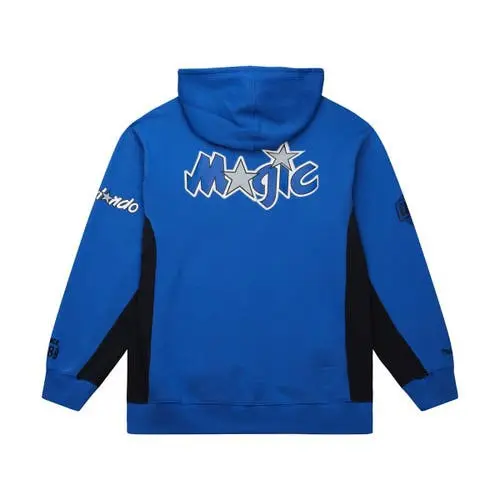 Mitchell & Ness Orlando Magic Hardwood Classics Team Origins Fleece Pullover Hoodie - Blue