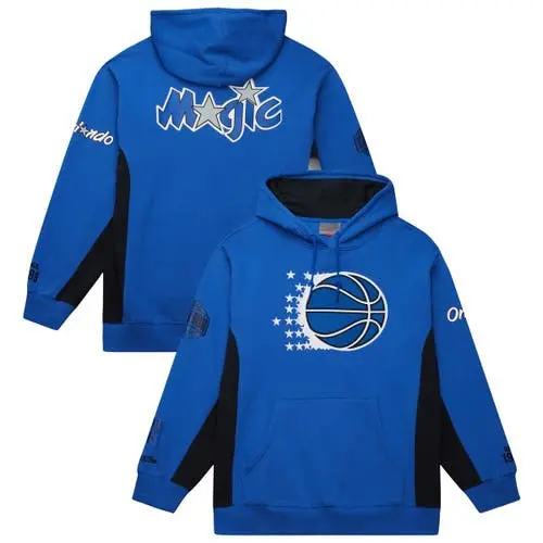 Mitchell & Ness Orlando Magic Hardwood Classics Team Origins Fleece Pullover Hoodie - Blue