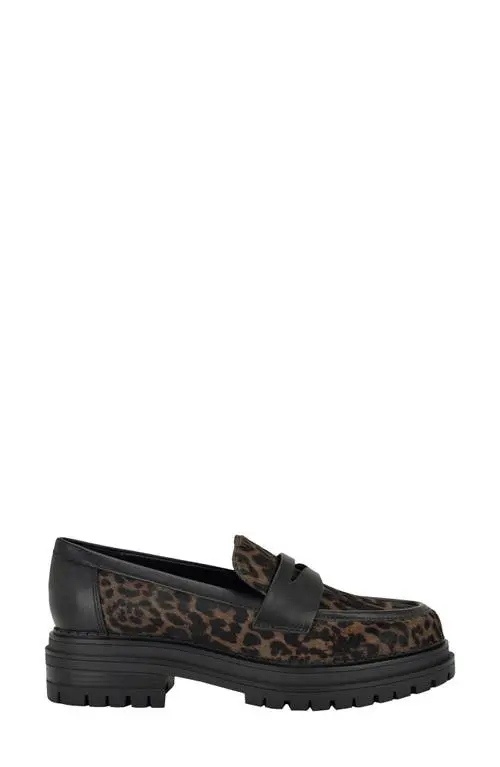 Calvin Klein Grantly Calf Hair Lug Sole Loafer