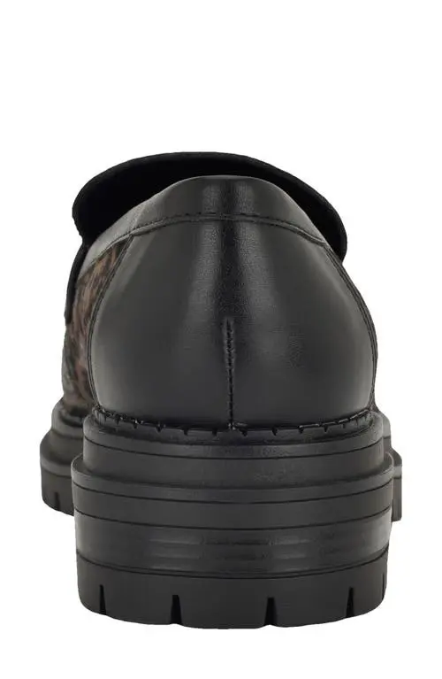 Calvin Klein Grantly Calf Hair Lug Sole Loafer