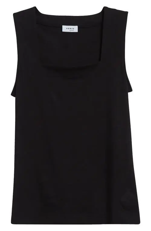 Akris Square Neck Stretch Modal Tank