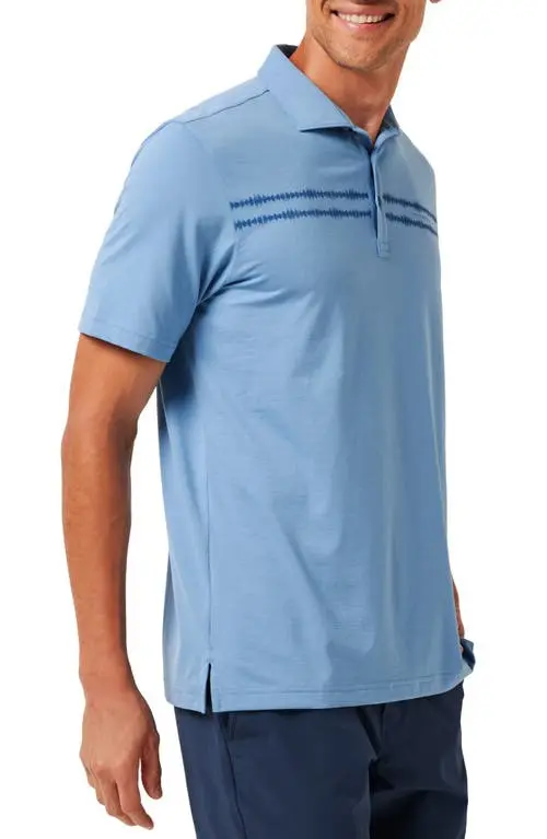 Travis Mathew Sunbeam Chest Stripe Polo