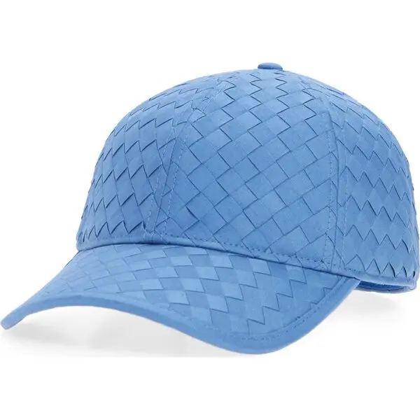 Cole Haan Woven Baseball Cap - True Blue