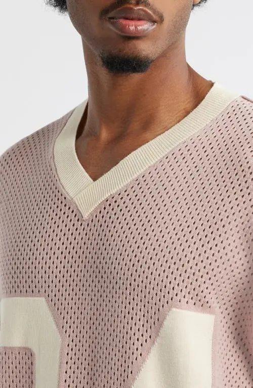 DIET STARTS MONDAY Knit Mesh Jersey
