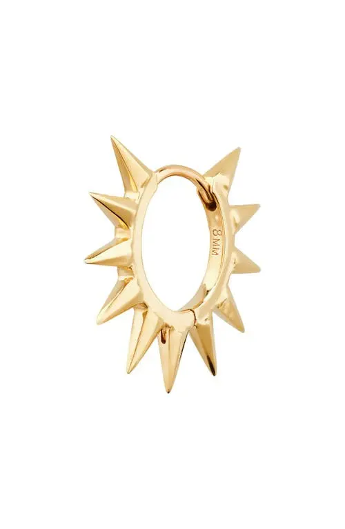 MARIA TASH Spiked Hoop Earring - 14k Yellow Gold