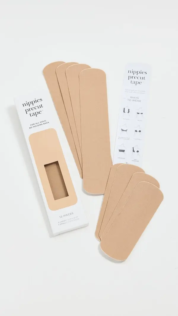BRISTOLS6 Nippies Pre-cut Tape - Creme