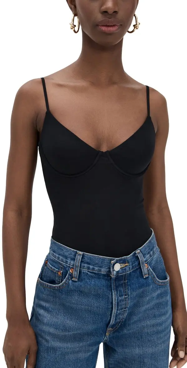 L'Agence Elowen Underwire Thong Bodysuit