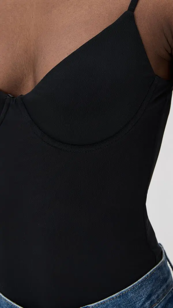 L'Agence Elowen Underwire Thong Bodysuit