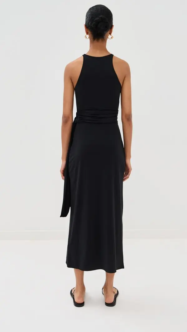 Another Tomorrow Sarong Tie Dress