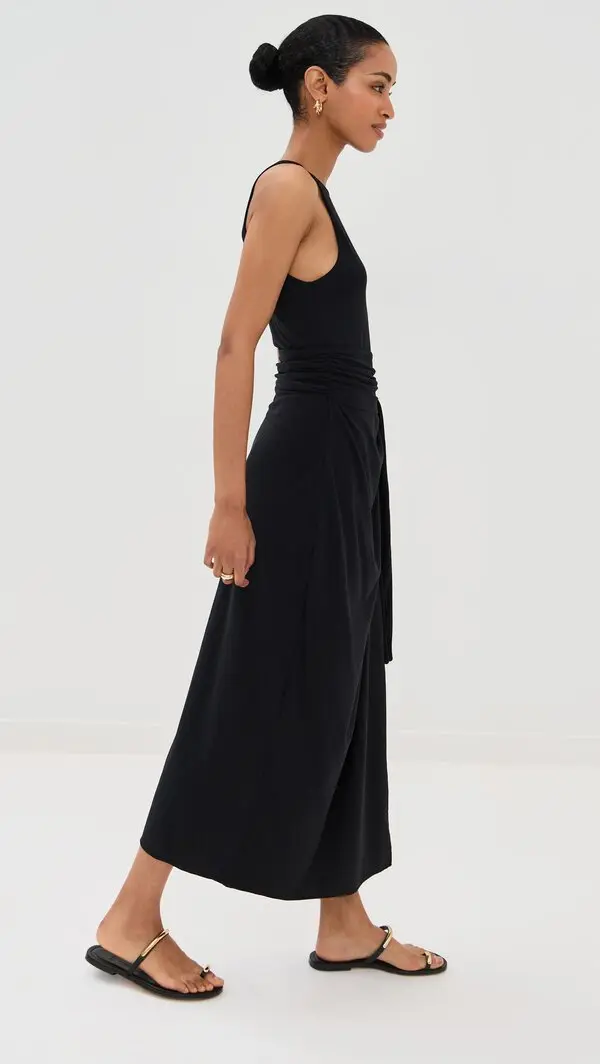 Another Tomorrow Sarong Tie Dress