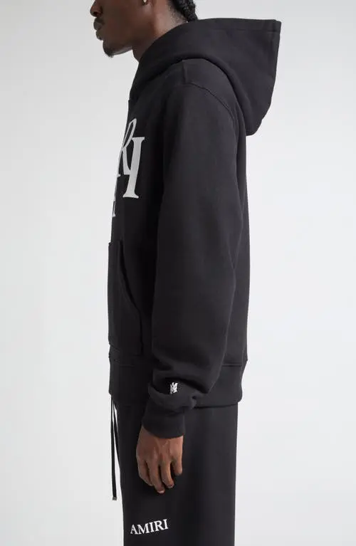 Amiri Staggered Logo Graphic Hoodie
