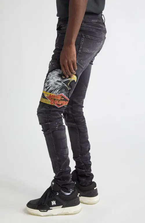 Amiri Cement Thrasher Skinny Jeans
