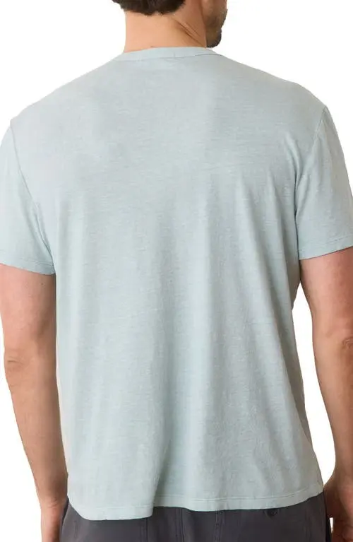 Marine Layer Relaxed Fit Hemp & Cotton T-shirt - Surf Spray