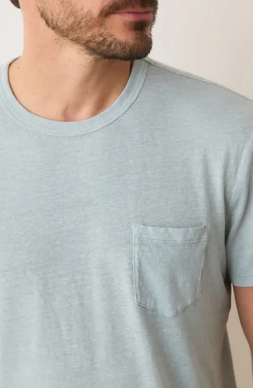 Marine Layer Relaxed Fit Hemp & Cotton T-shirt - Surf Spray