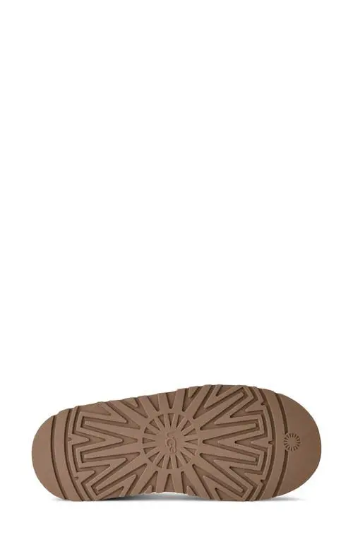 UGG Tazz Ii Genuine Shearling Lined Platform Slipper - Chestnut