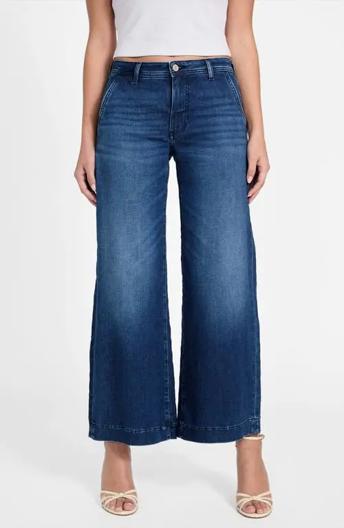 Guess Zoya Crop Wide Leg Jeans - Cheval