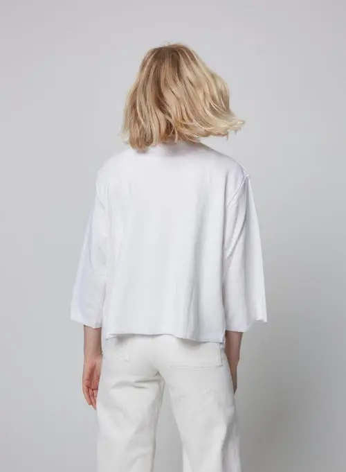 Majestic Filatures Linen Open Cardigan Jacket
