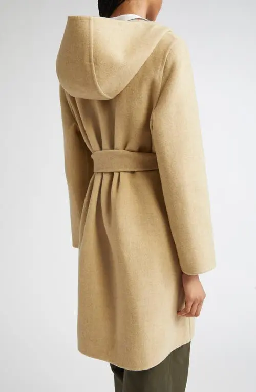 Burberry Hampshire Wool Reversible Hooded Coat