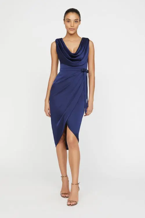 Theia Stephanie Wrap Dress