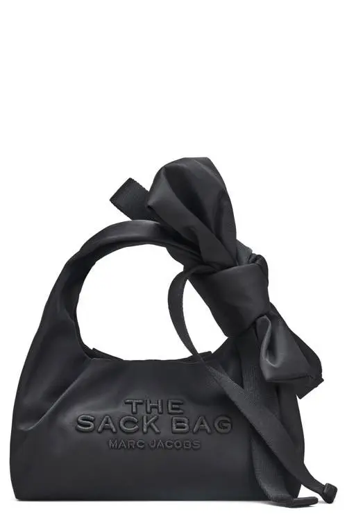 Marc Jacobs The Bow Nylon Mini Sack Bag - Black