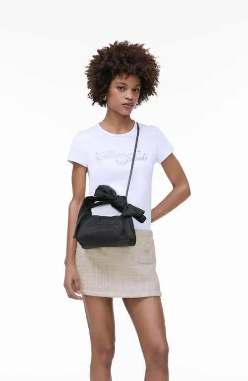 Marc Jacobs The Bow Nylon Mini Sack Bag - Black