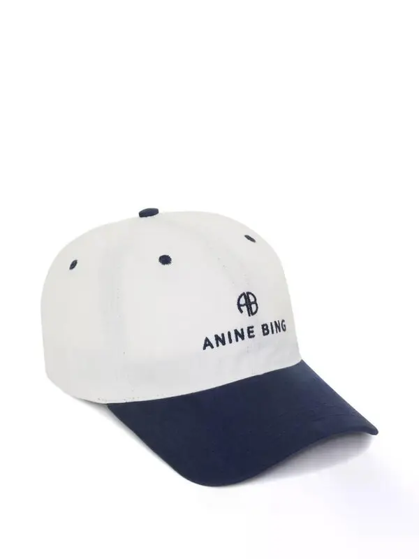 ANINE BING Jeremy Baseball Cap - White