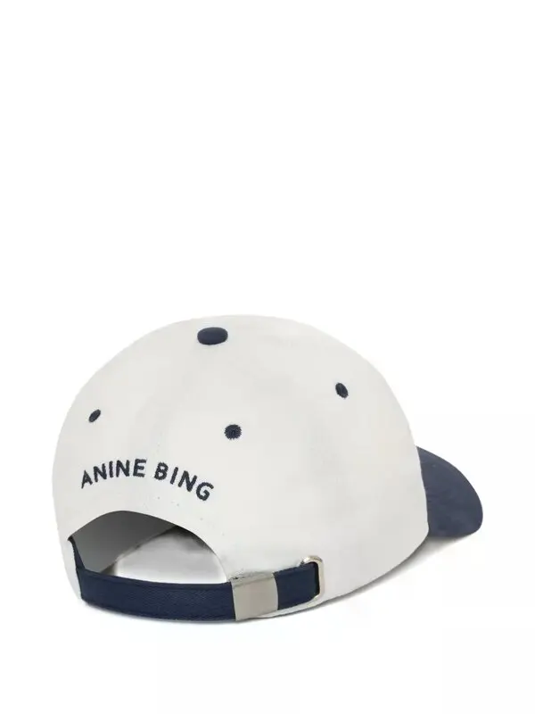 ANINE BING Jeremy Baseball Cap - White