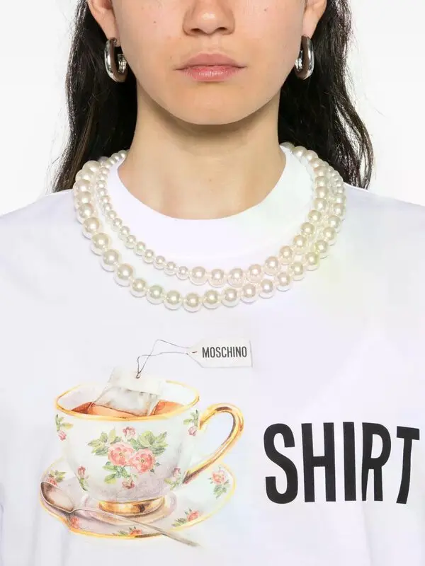 Moschino Graphic-print T-shirt - White