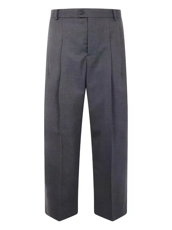 Kenzo Pleated Wide-leg Trousers