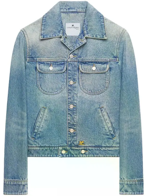 COURREGES Denim Jacket - Blue