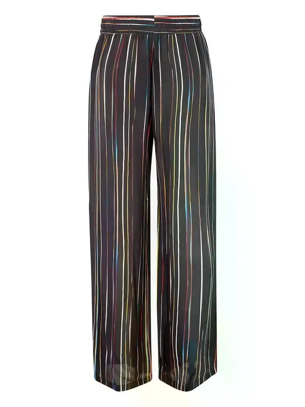Paul Smith Striped Wide-leg Trousers