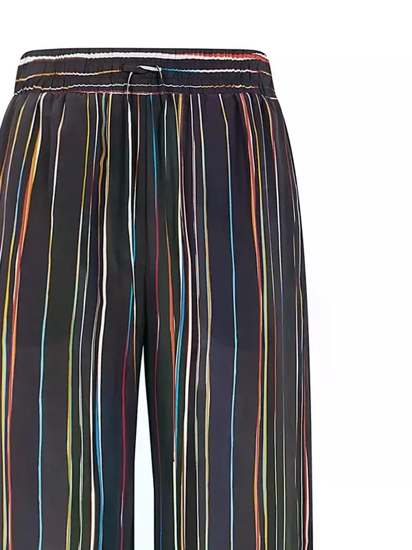 Paul Smith Striped Wide-leg Trousers
