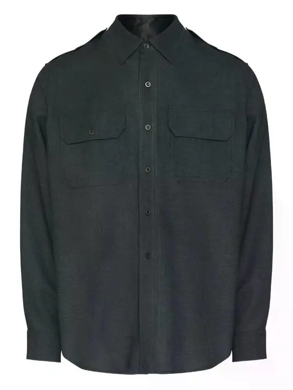MAISON MARGIELA Long-sleeved Shirt - Grey