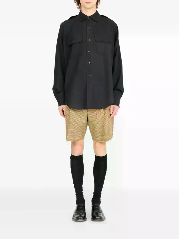 MAISON MARGIELA Long-sleeved Shirt - Grey