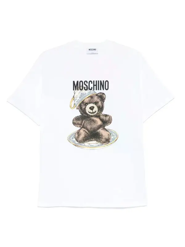 Moschino Logo-print T-shirt - White