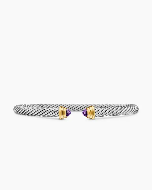 David Yurman Cable Teen Bracelet - Amethyst