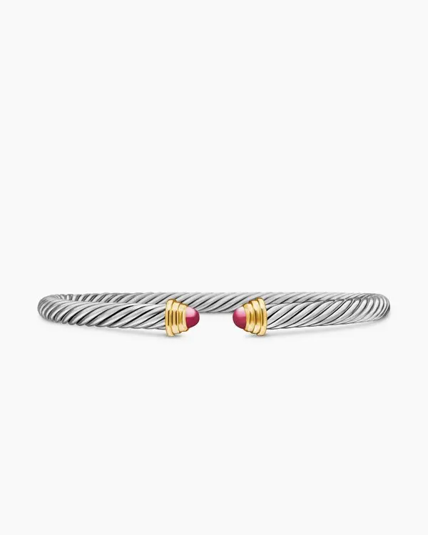 David Yurman Cable Teen Bracelet - Ruby