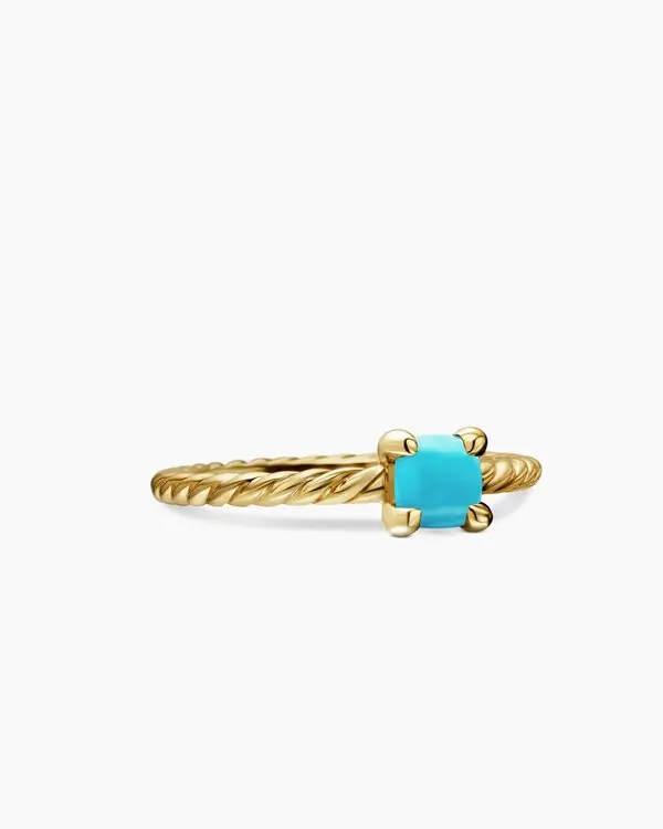 David Yurman Chatelaine® Teen Ring - Turquoise