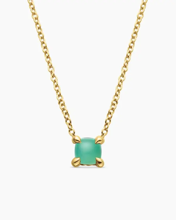 David Yurman Chatelaine® Teen Necklace - Chrysoprase