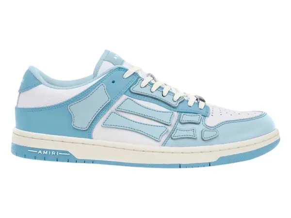 Amiri Skel Top Low Sneakers - Blue White